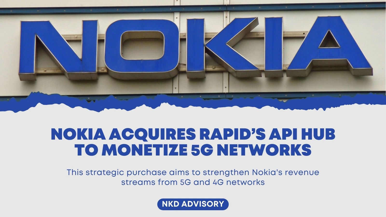 Nokia Acquires Rapid’s API Hub to Monetize 5G Networks